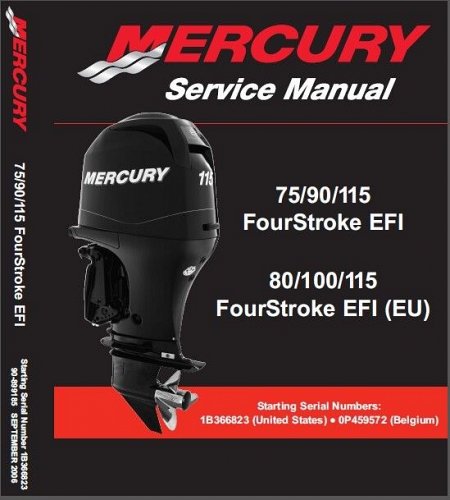 Mercury Efi Eu Efi Outboard Motors Service