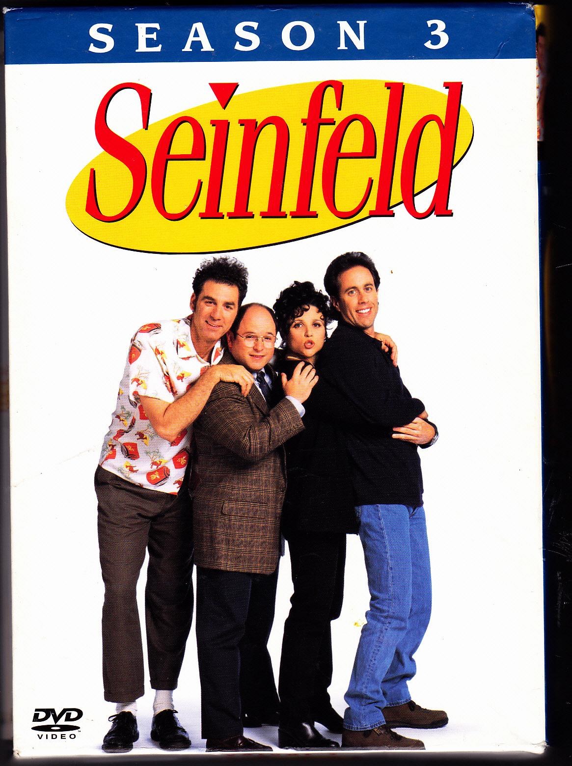 Seinfeld - Season 3 DVD 2004, 4-Disc Set - Very Good For Sale