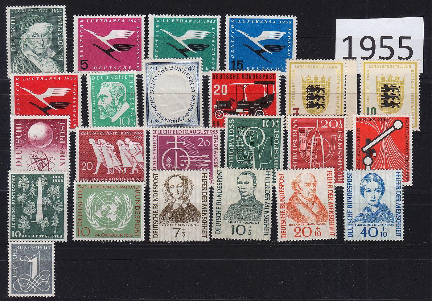 GERMANY BUND [1955] Jahrgang ( **/mnh ) For Sale