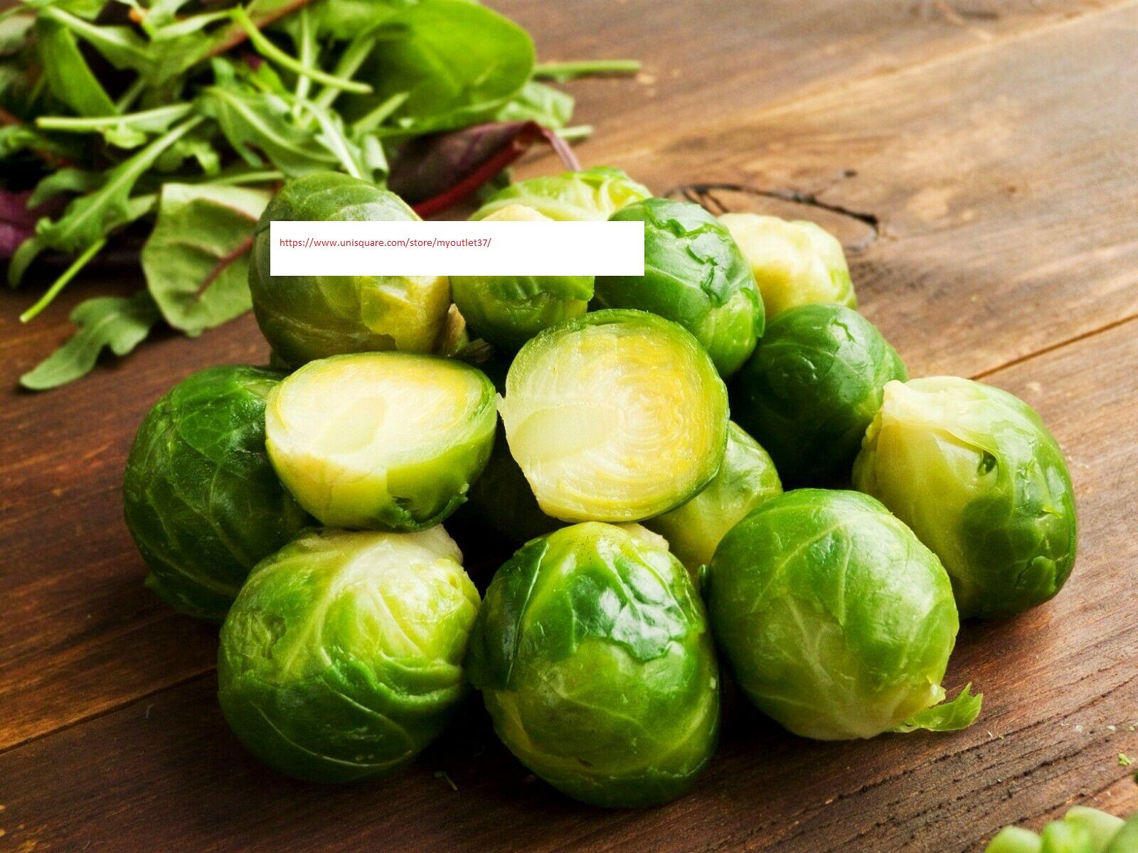 Long Island Brussels Sprouts Seeds - NON-GMO - Vegetable Seeds - BOGO ...