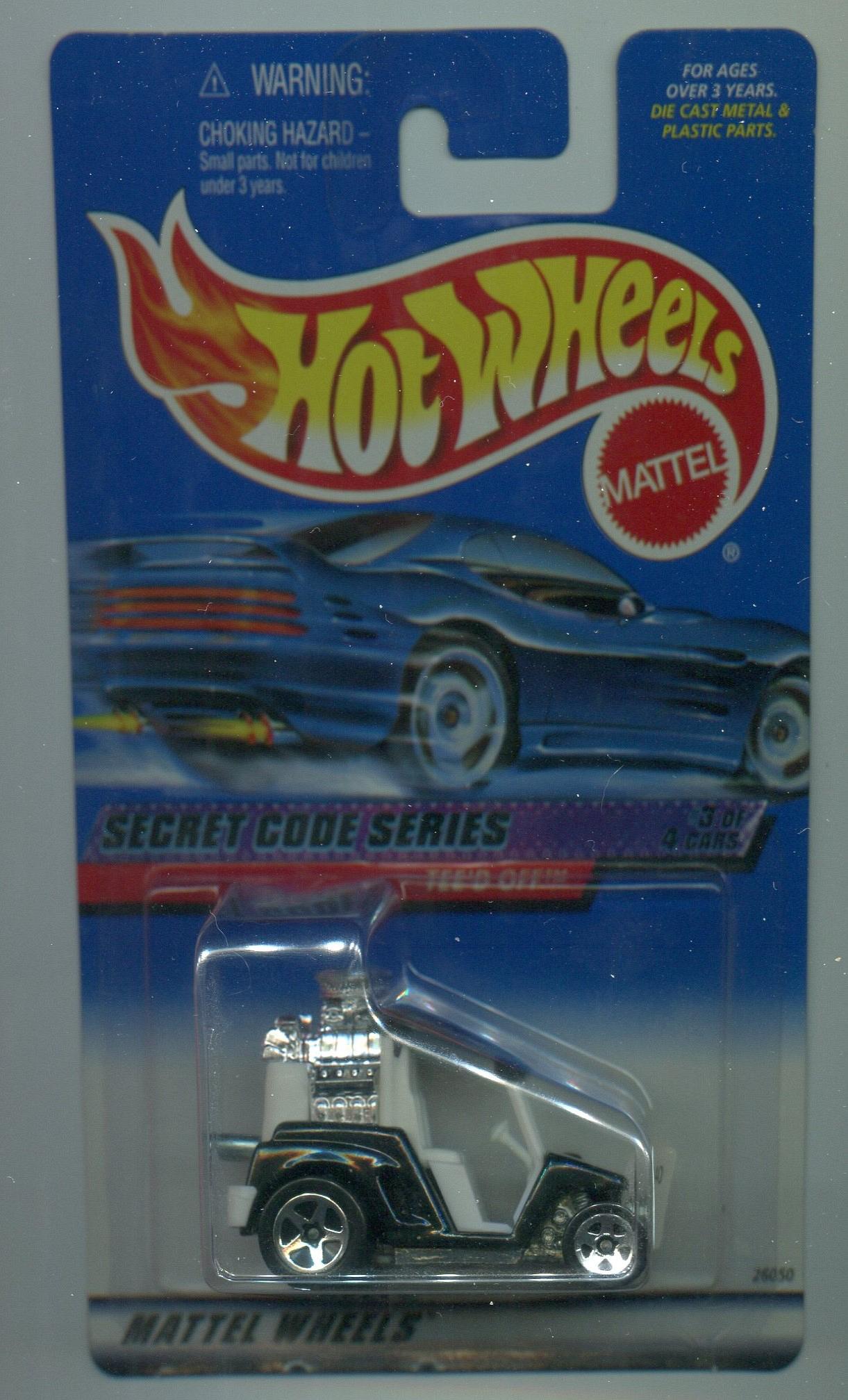 2000 Mattel HOT WHEELS -- Secret Code Series - TEE'D OFF - Col. # 47 ...