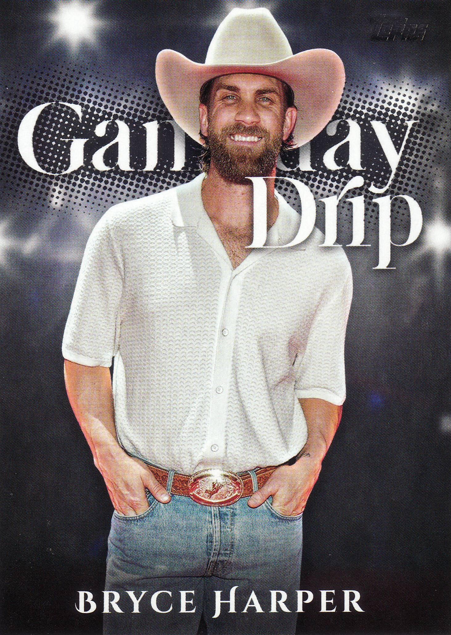 2025 Topps Celebration Gameday Drip #5 - Bryce Harper - Phillies For Sale