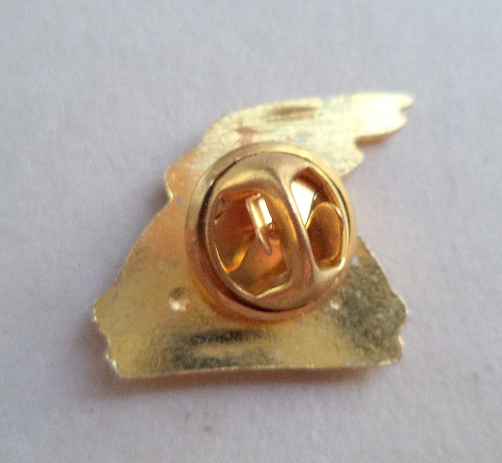 Albania Military Metal Logo Pin with Skanderbeg. Army Uniform. For Sale