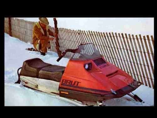 SCORPION BRUT SNOWMOBILE BROCHURE & PARTS MANUAL Set For Sale