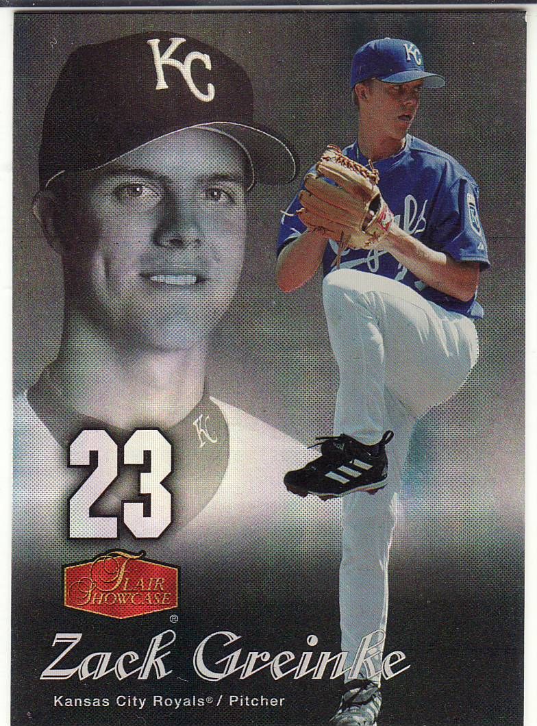 2006 Flair Showcase #117 - Zack Greinke - Royals For Sale