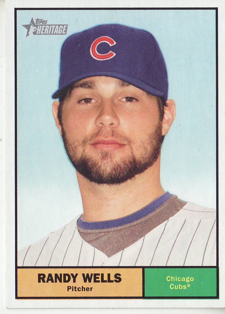 2010 Topps Heritage #379 Randy Wells For Sale