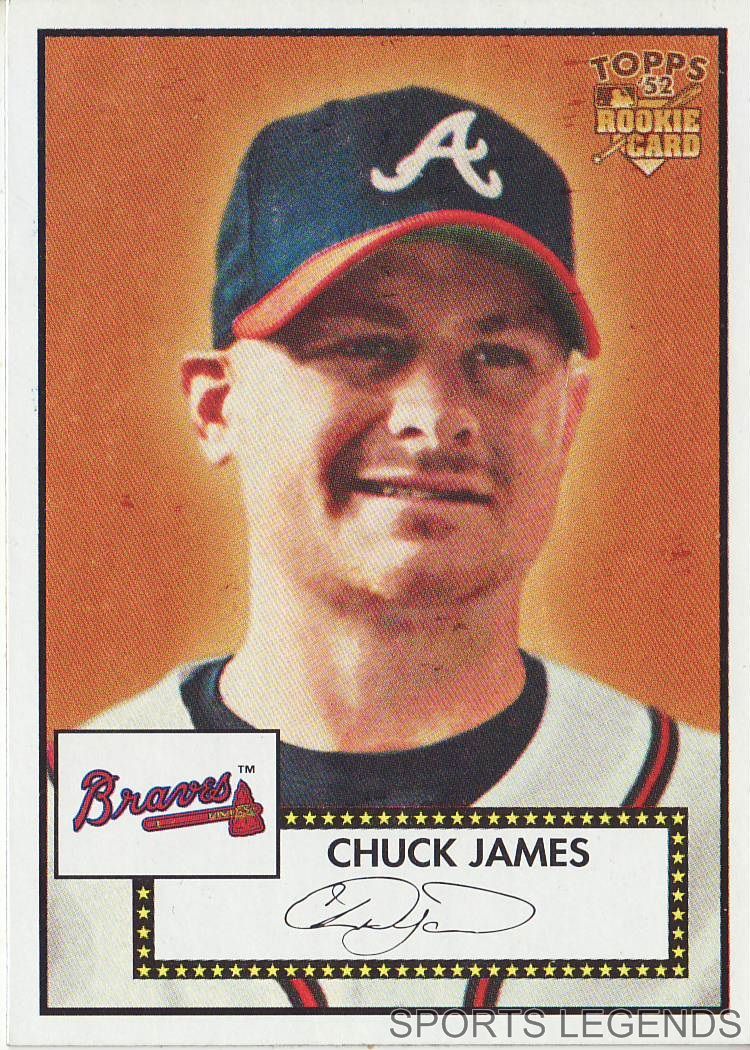 2006 Topps 52 Style #3 Chuck James For Sale