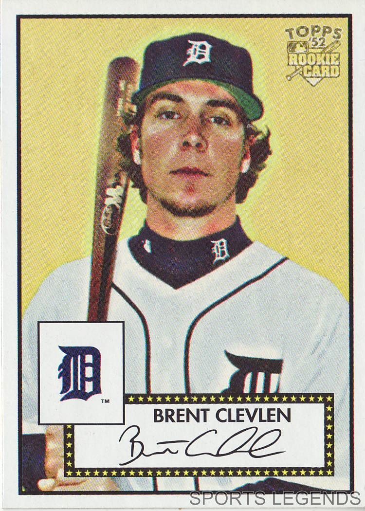 2006 Topps 52 Style #103 Brent Clevlen For Sale