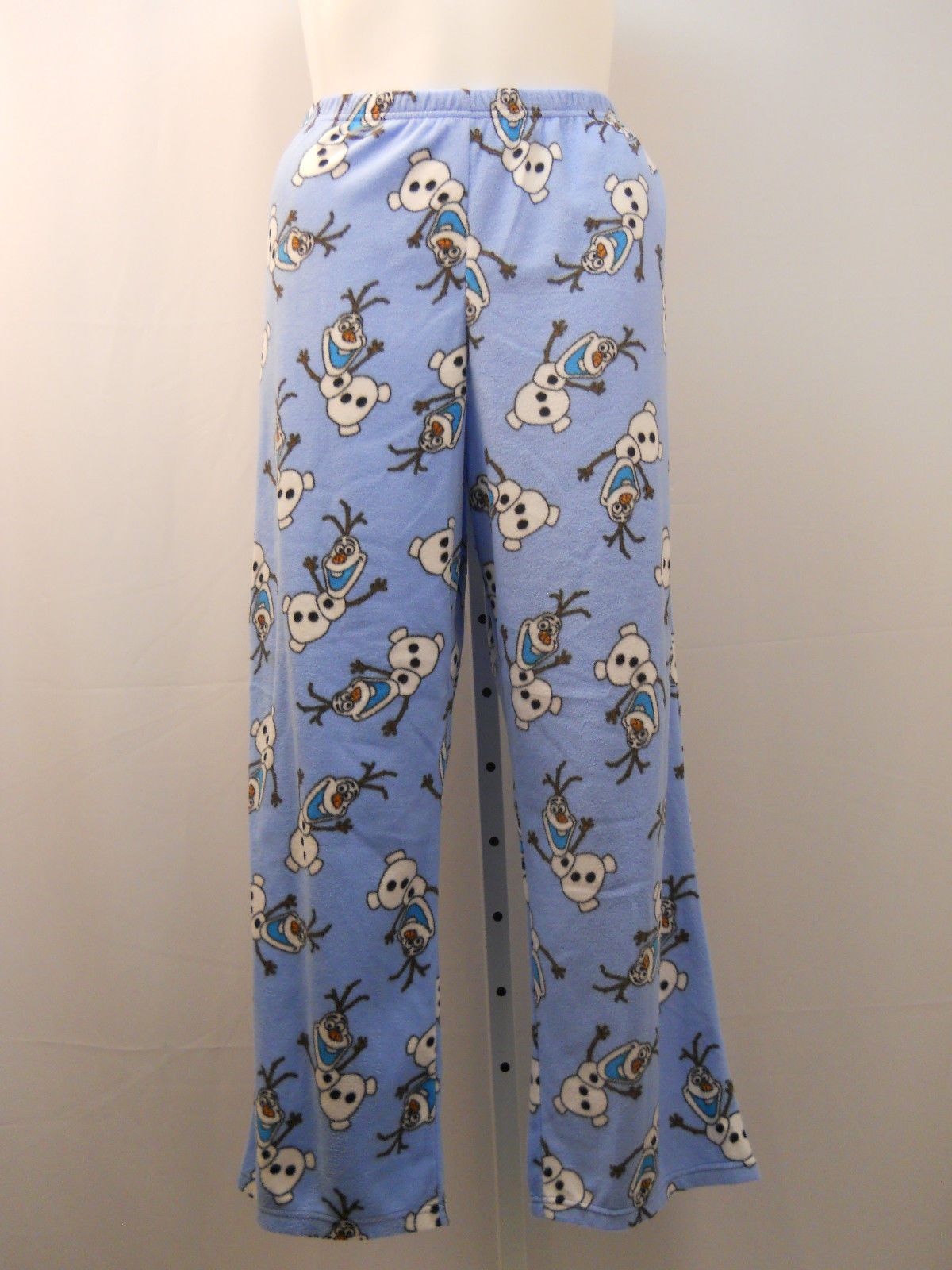 Disney Frozen Olaf Woman’s Pajama Pants Size 42X30 Micro Fleece ...