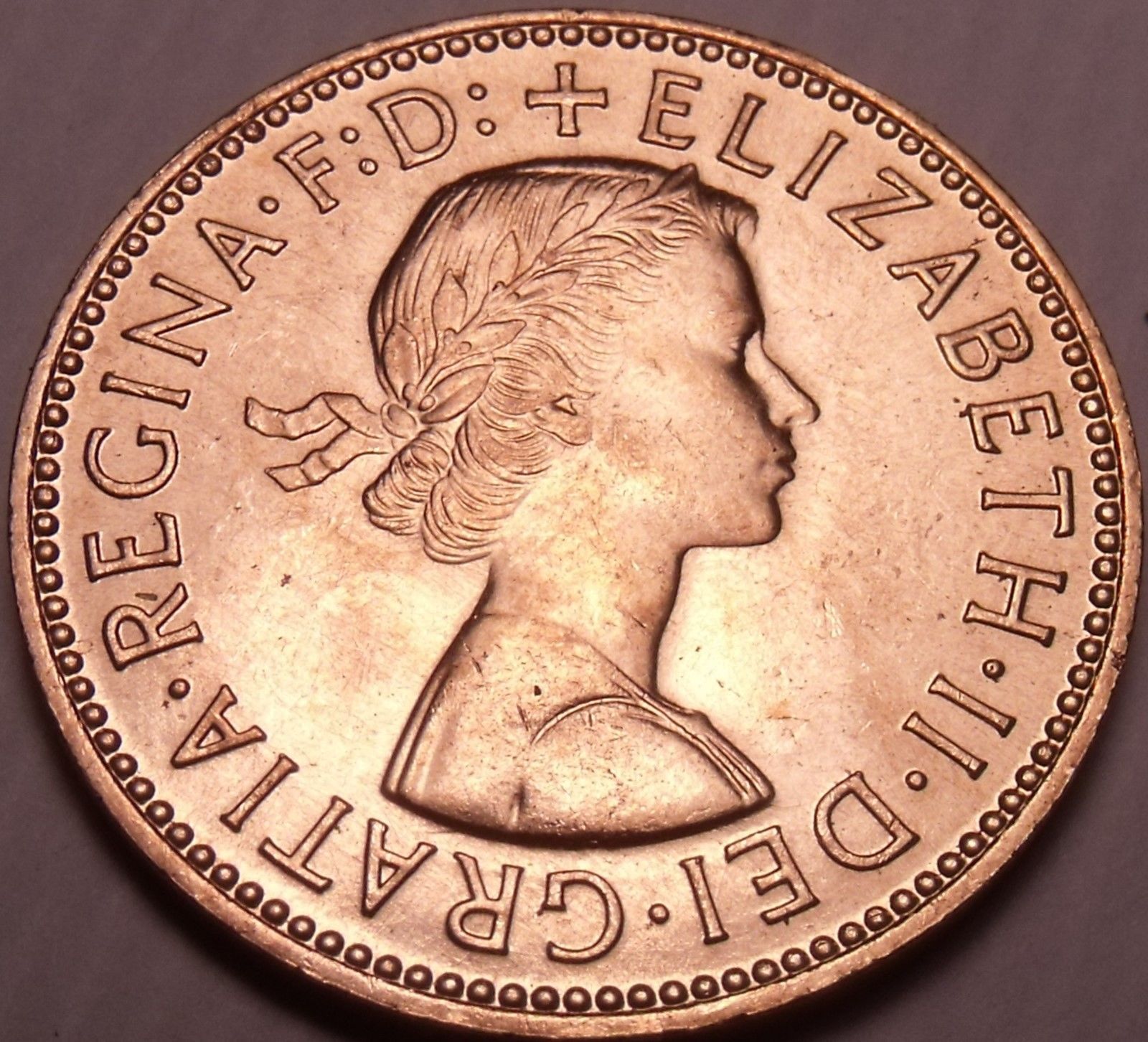 Unc Great Britain 1962 Half Penny The Golden Hind Fantastic Free Unc Great Britain 1962 Half Penny The Golden Hind Fantastic Free