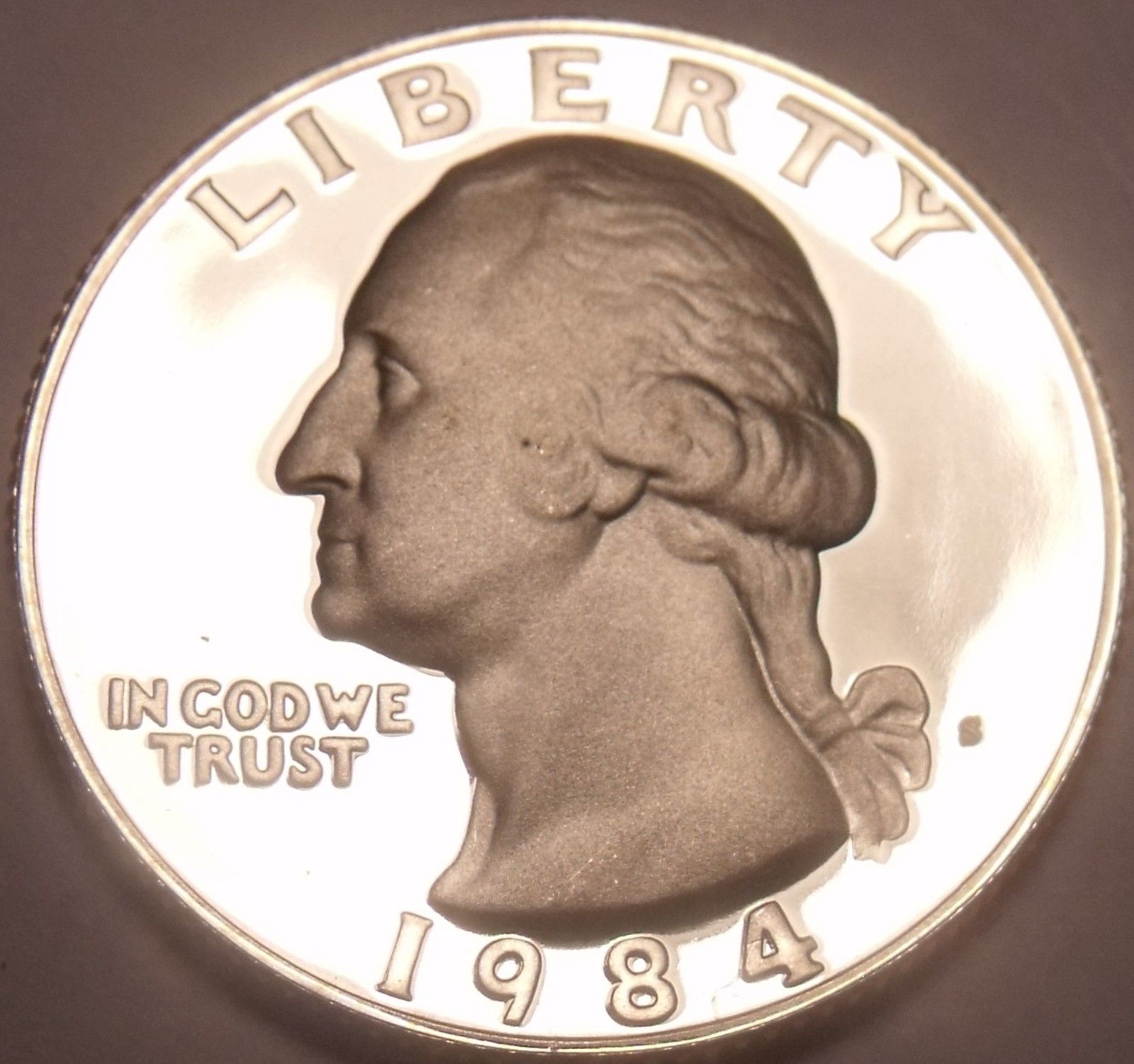 United States Proof 1984-S Washington Quarter~Free Shipping~See All R ...