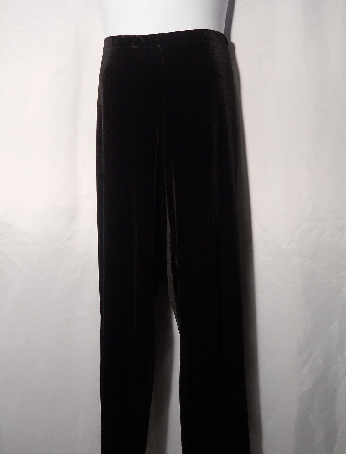 Elementz Track Pants Plus Size 3X Solid Black Velour Lounge Workout ...