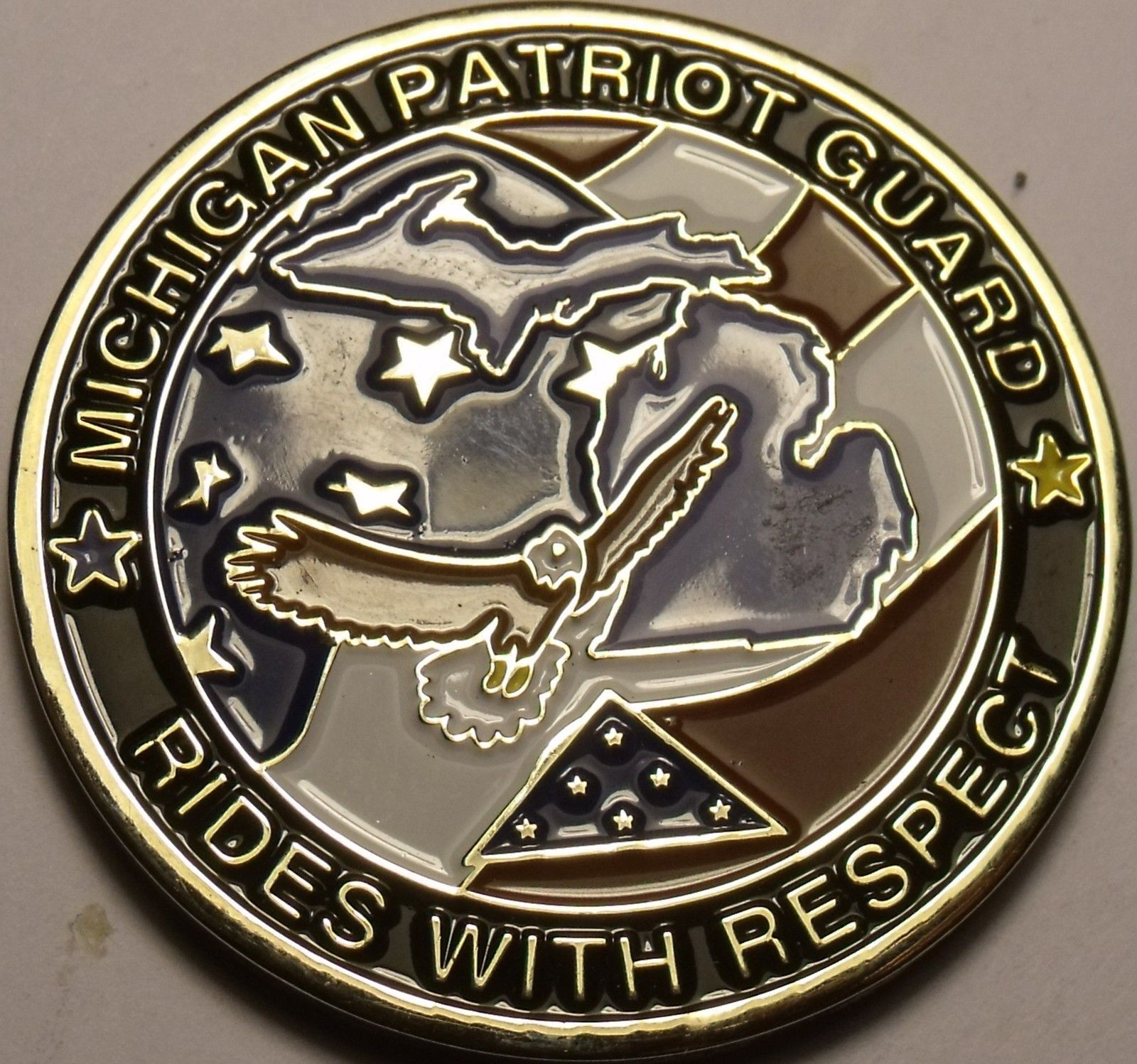 Massive 44.5mm Michigan Patroit Guard Honors Those Stood The Line Of ...