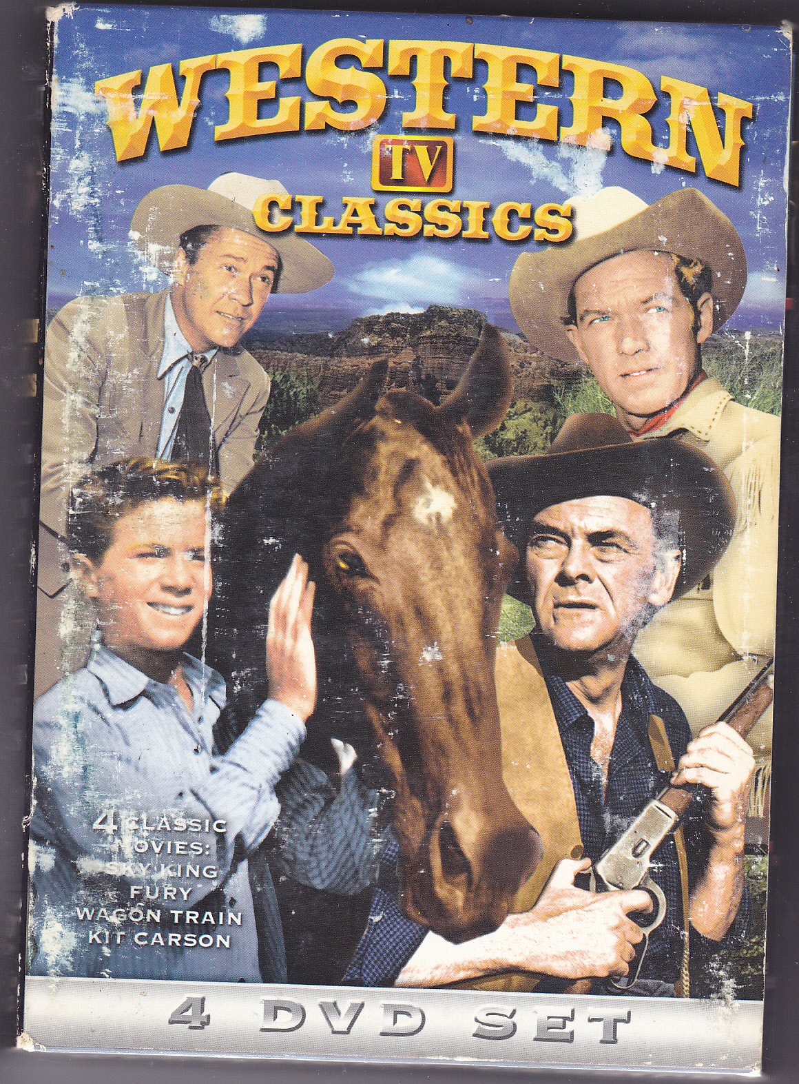 Western TV Classics 2007 DVD 4-Disc Set - Good For Sale
