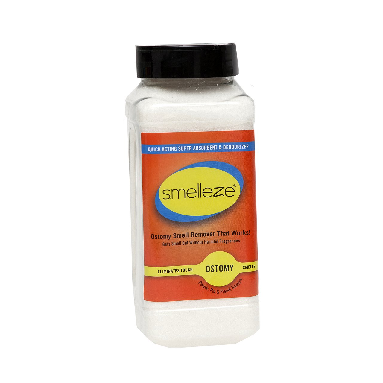 SMELLEZE Ostomy Bag Smell Removal Deodorizer: 2 lb. Granule Rid ...