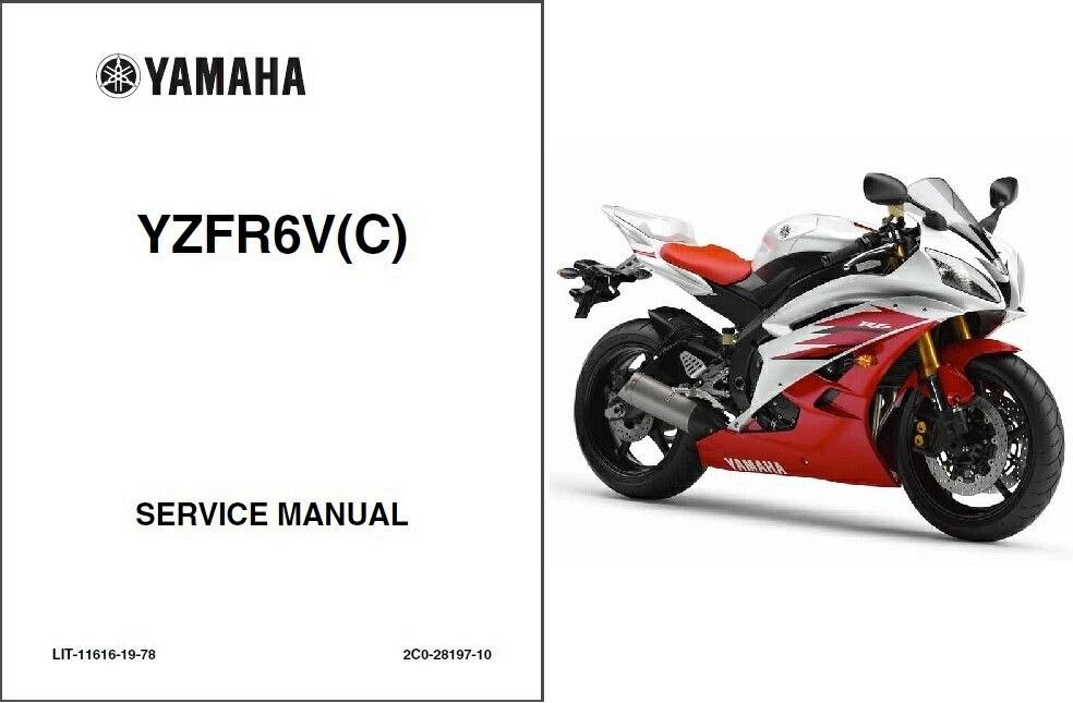 2006 2007 Yamaha YZF R6 YZF R6S Service Repair Workshop Manual CD
